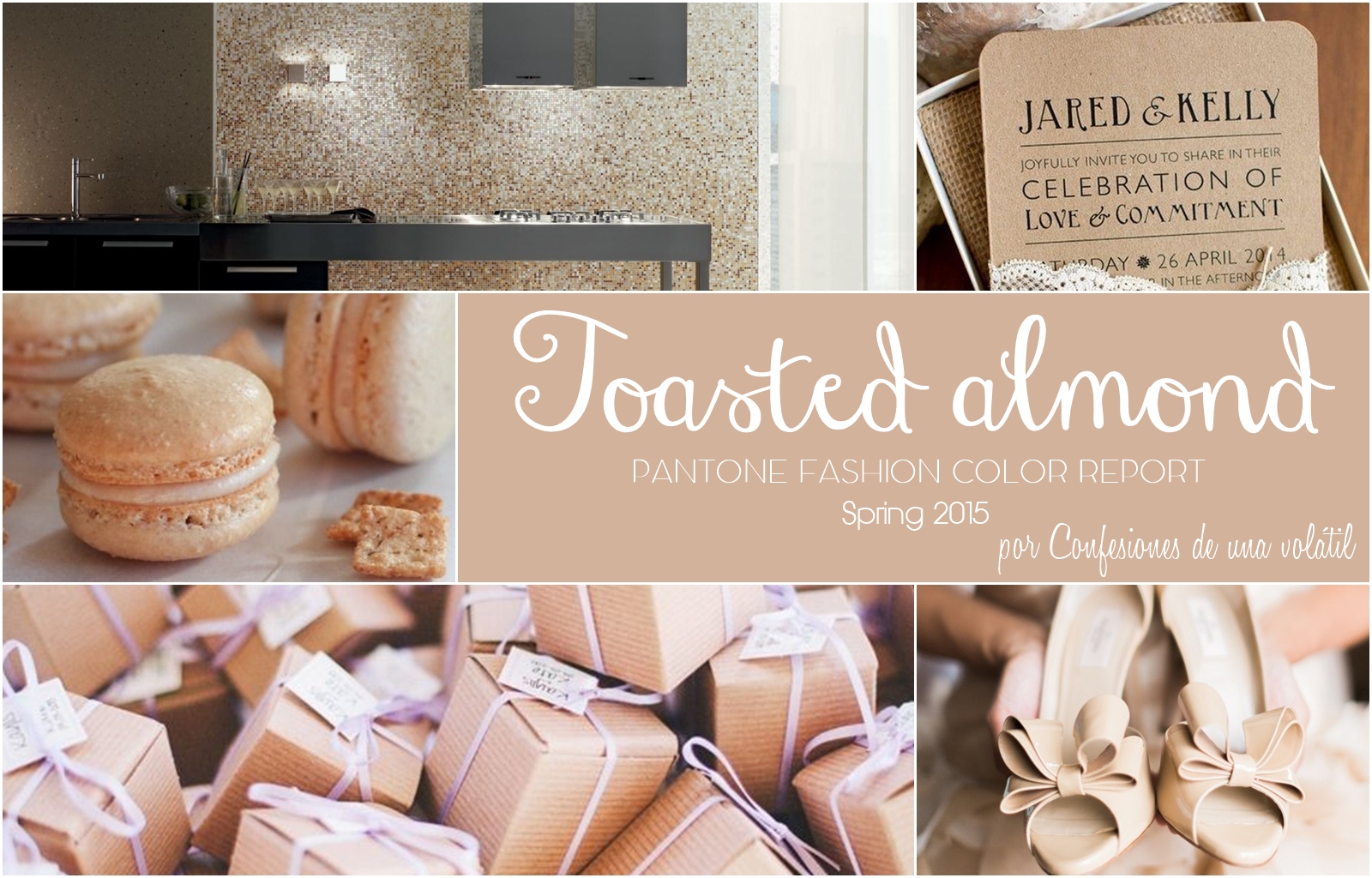 Pantone Fashion Color Report Spring 2015: Toasted almond - Confesiones ...