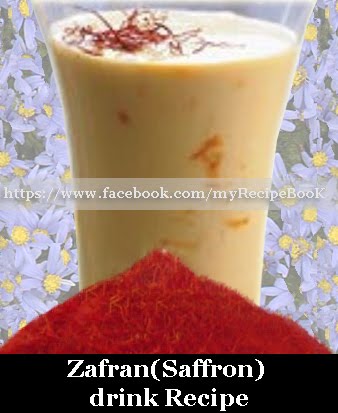 Zafran (Saffron) drink