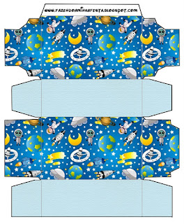 Space Party: Free Printable Boxes. - Oh My Fiesta! in english