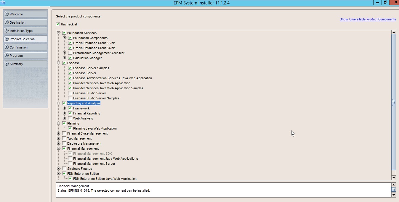 Only Hyperion Oracle Hyperion Epm Blog Installing Epm 11124 In Windows 2012