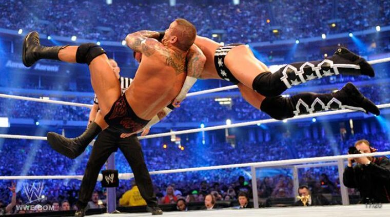 Triple H vs. Randy Orton – WWE World Heavyweight Title Match: Royal ...