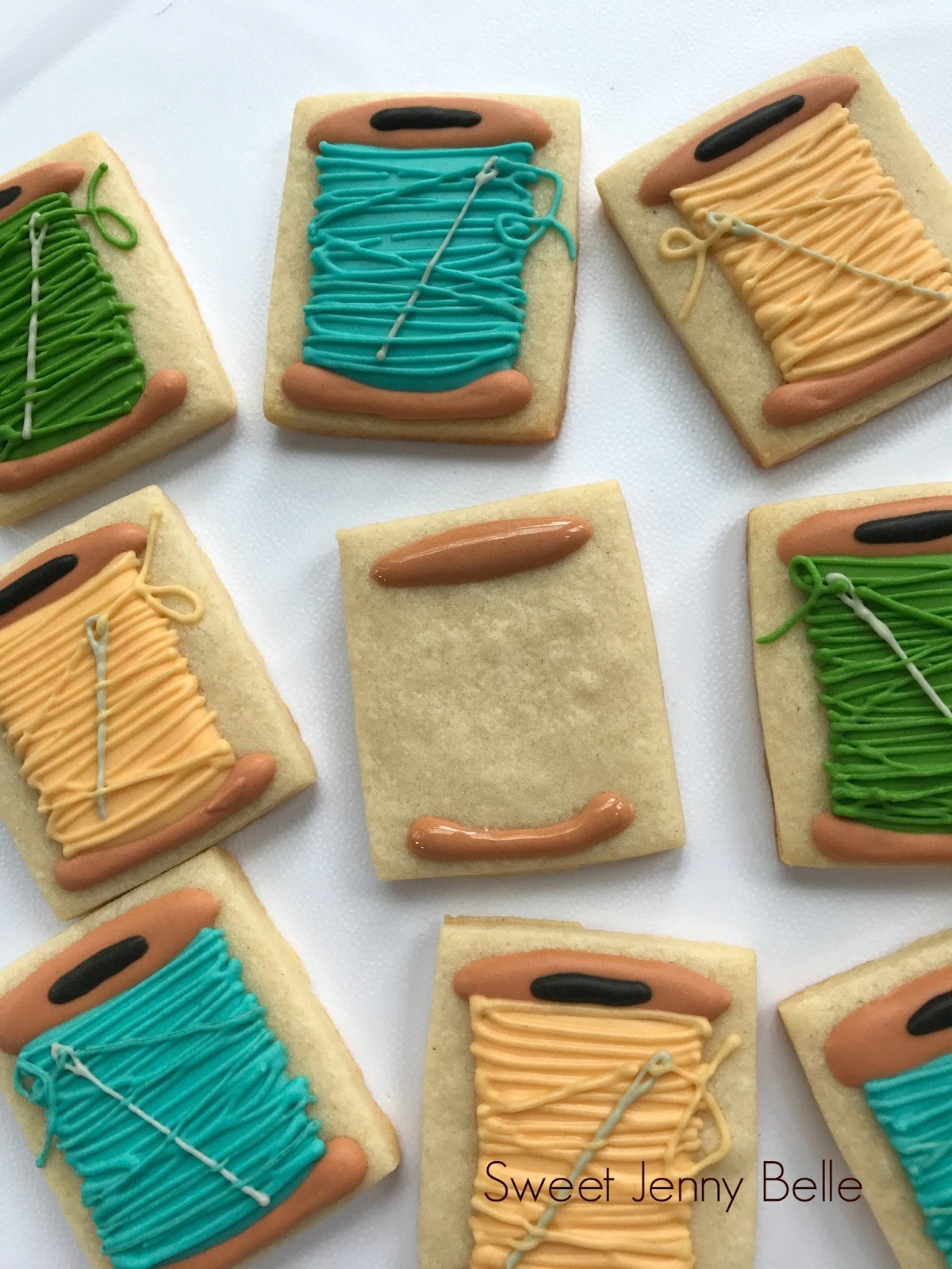 Quilting Thread - Decorated Cookies | Sweet Jenny Belle - easy sugar ...