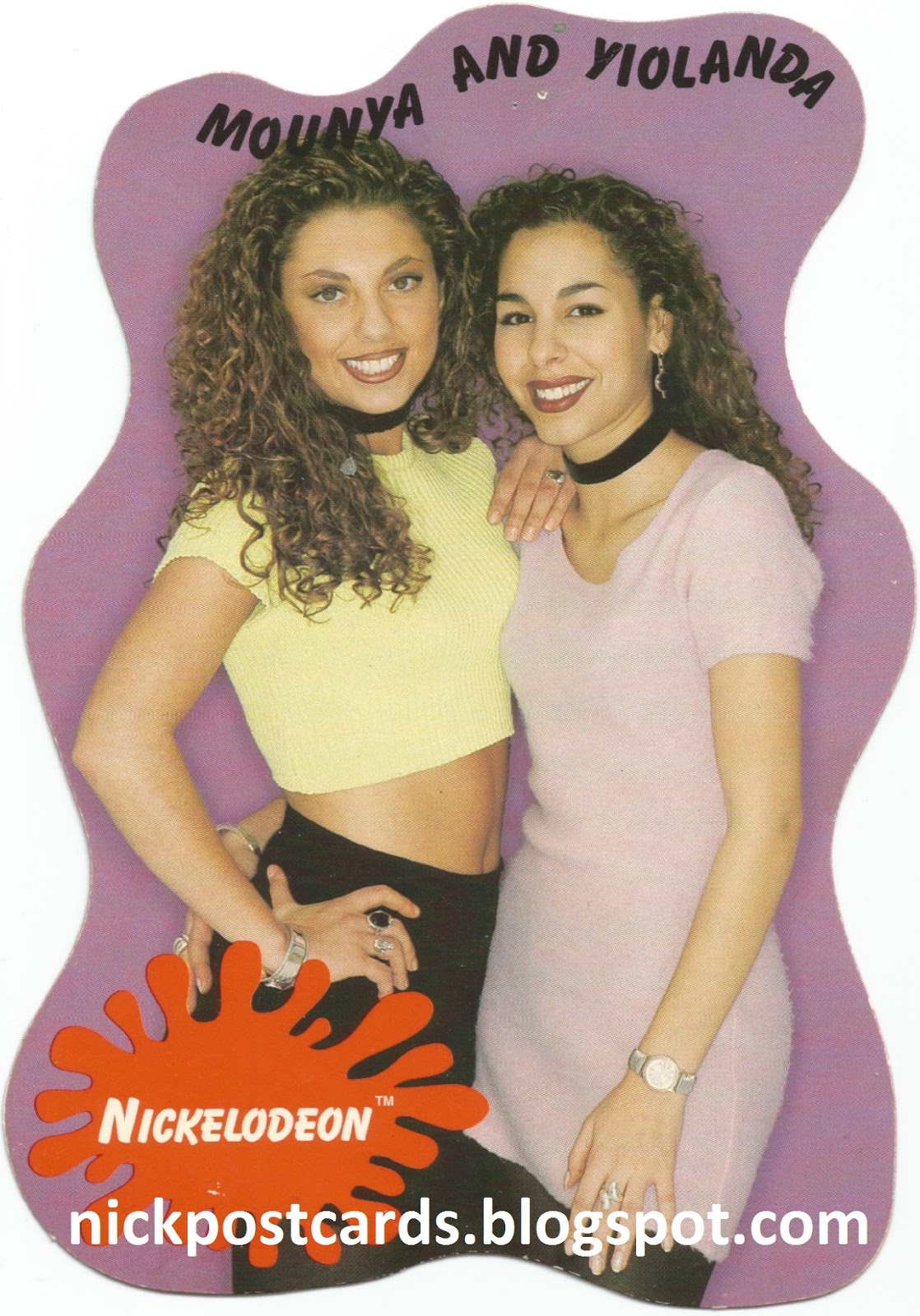 Postcards From Planet Nickelodeon: Mounya and Yiolanda - 1995 ...