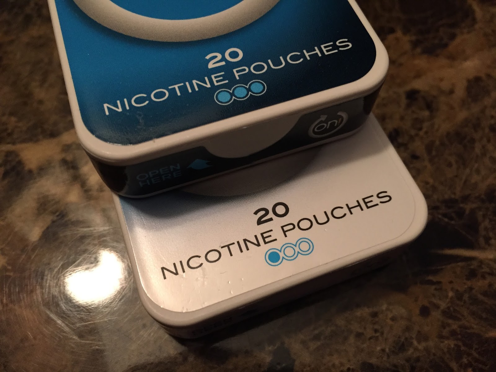ON! Nicotine Pouches (Level 1 & Level 3) - Review. 17 August 2015.