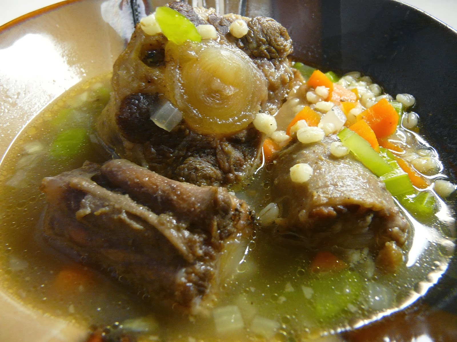Bone Marrow & Bannock: Oxtail & Barley Soup