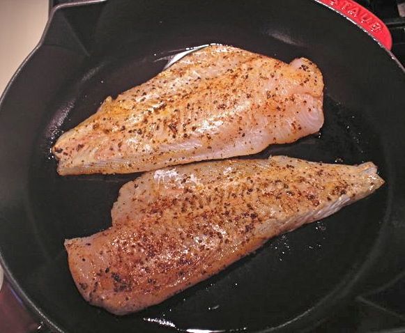 The Briny Lemon: Blackened Hake with Chive Aioli