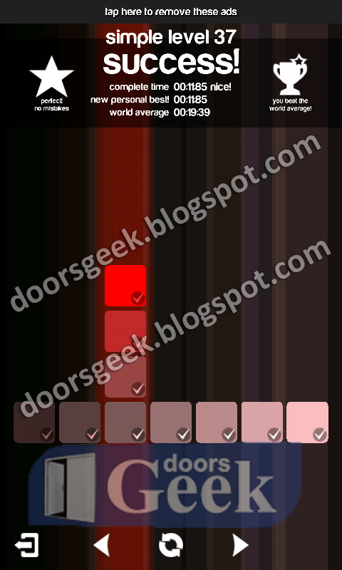 Blendoku [Simple] Level 37 ~ Doors Geek