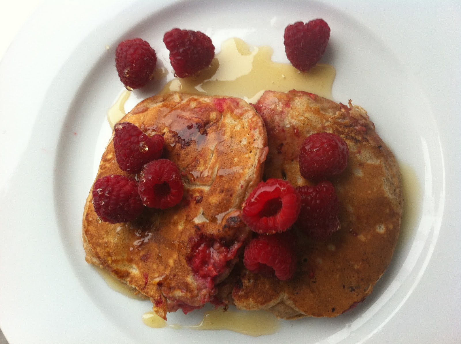 What I Baked This Weekend: Raspberry & Buttermilk Pancakes