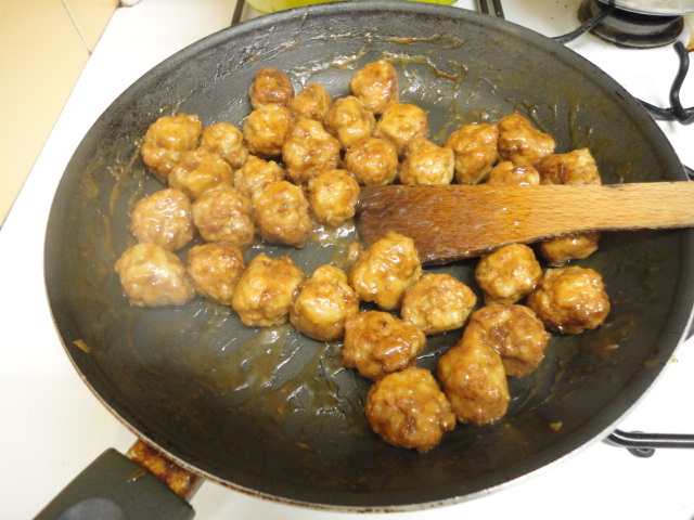 Ma vraie cuisine japonaise: Boulettes de viande - Niku dango 肉団子
