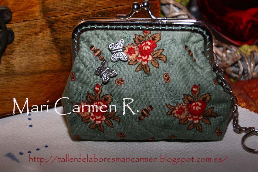 El blog de Mari Carmen (Patchwork, muñecas y más labores): Monedero