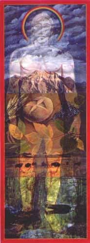 LLM Calling: Native American Christian Art