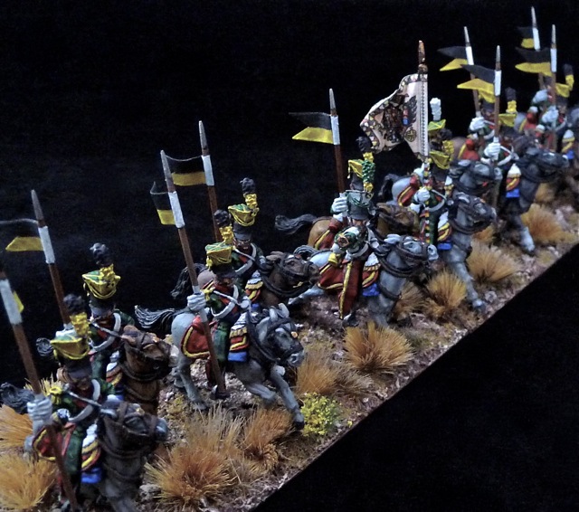 Analogue Hobbies: Napoleonic Gallery: Austrian 1st Uhlans 'Schwarzenberg'