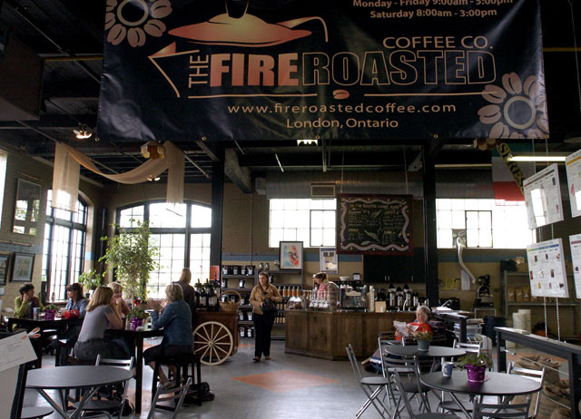 DINER'S DISH: COFFEE REVIEW: Fire Roasted Coffee Company's Peaberries