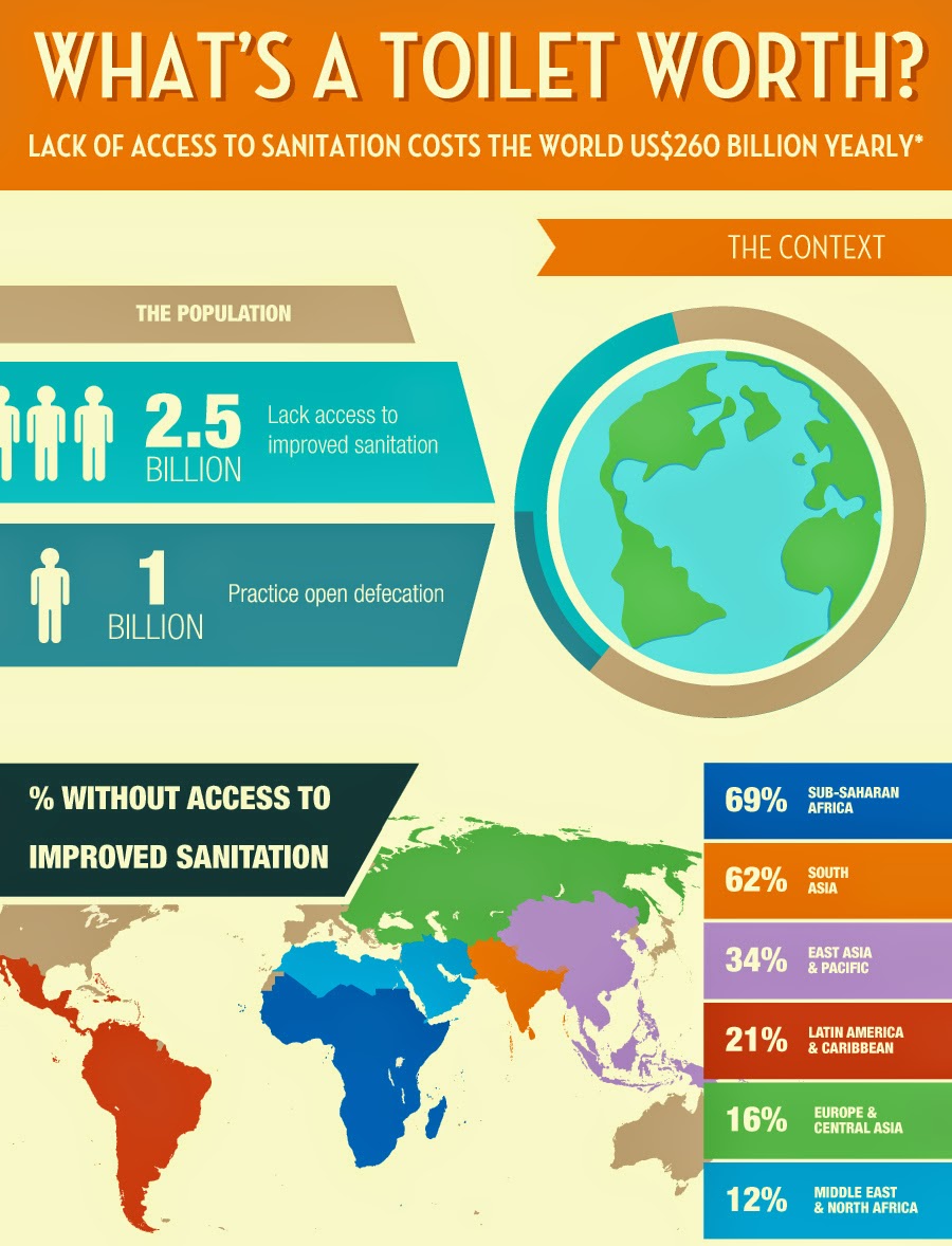 Eliminating Open Defecation from the World