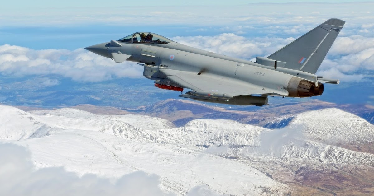 Eurofighter Typhoon Royal Air Force Trial Flight - Aircraft News ...
