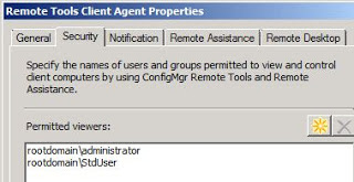Remote Control in SCCM | Information technology and notes about it.