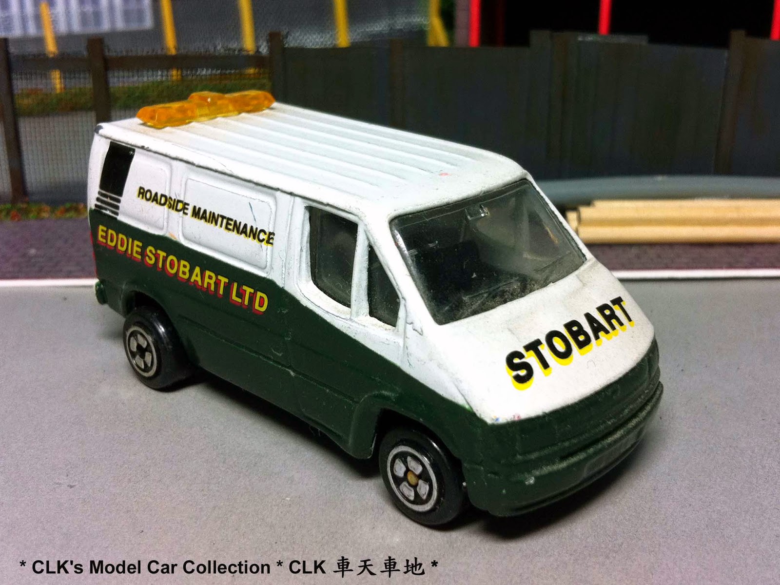 CLK's Model Car World * 車天車地 CLK: CORGI FORD TRANSIT VAN EDDIE STOBART LTD