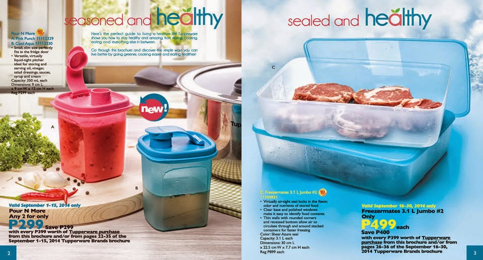 Tupperware Brands Catalog: Tupperware Catalog September 2014