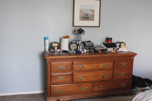 Fit, Crafty, Stylish and Happy: Dresser transformation