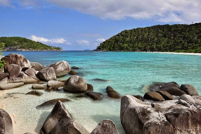 out for vacations: Natuna Island