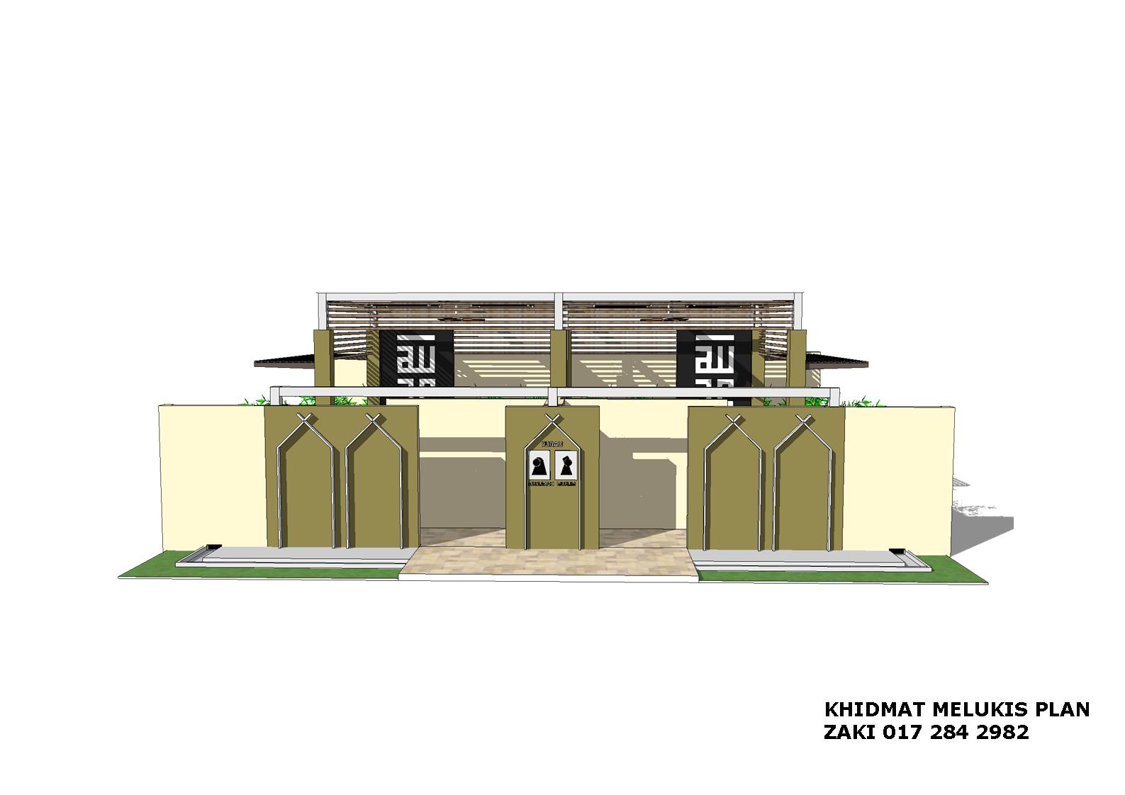 KHIDMAT MELUKIS PLAN: MY PROJECT 54 | Design SUrau
