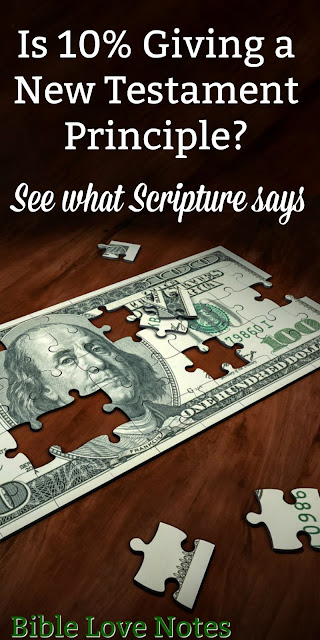 Bible Love Notes: Is 10% Biblical?