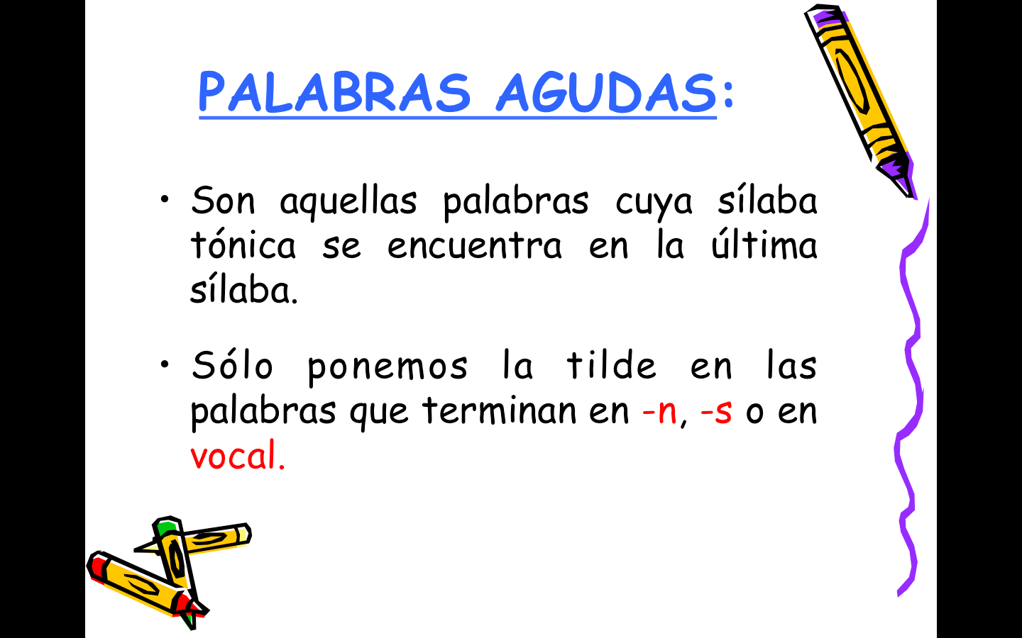 Palabras Agudas Images