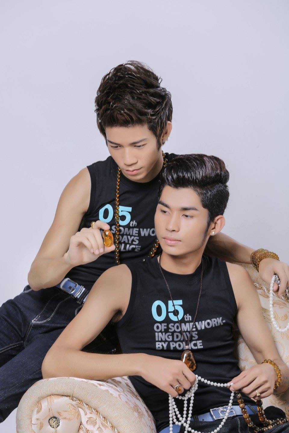 M y a n m a r H u n k s: V Ra Aung and Htet Myat Ko Ko