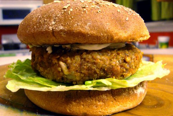 Vegetarian Nut Burgers