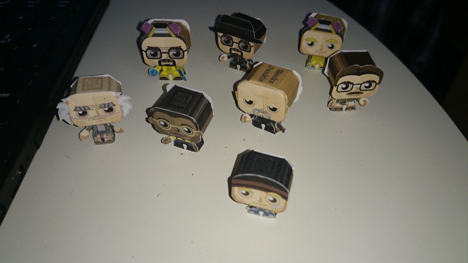 Meine Papercraft Sammlung : Breaking Bad Papercraft Sammlung