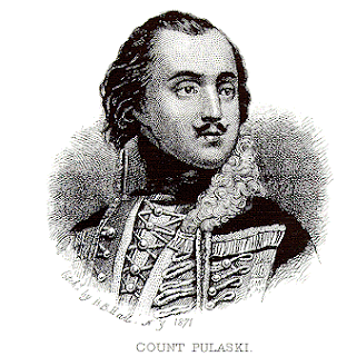 Cheerful Thrifty Door: Polish Patriot ~ Casimir Pulaski