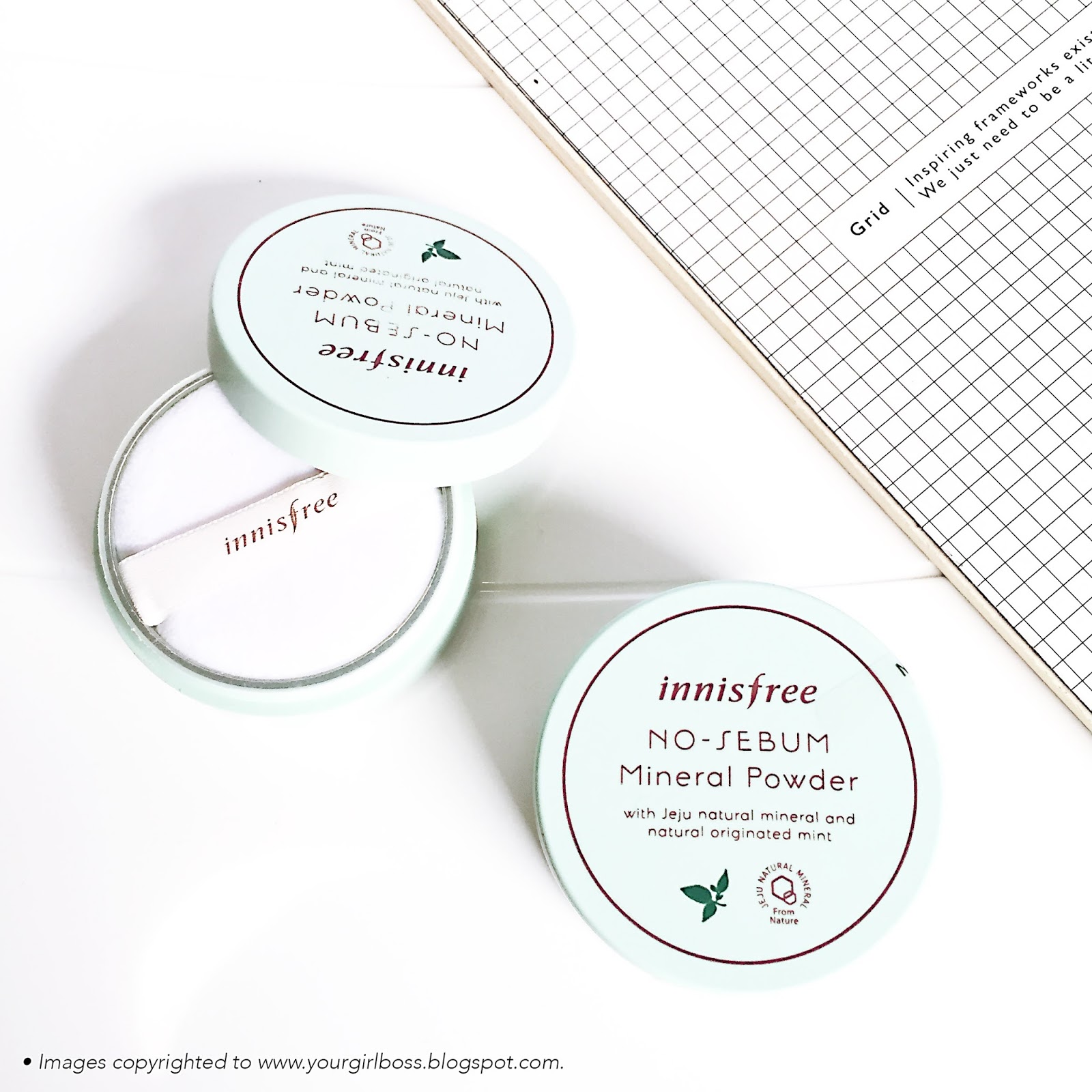 Innisfree - No Sebum Mineral Powder Review - Jean Kuah's Beauty Blog