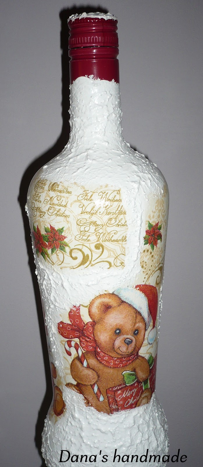 Dana's handmade: Sticle decorative de Craciun