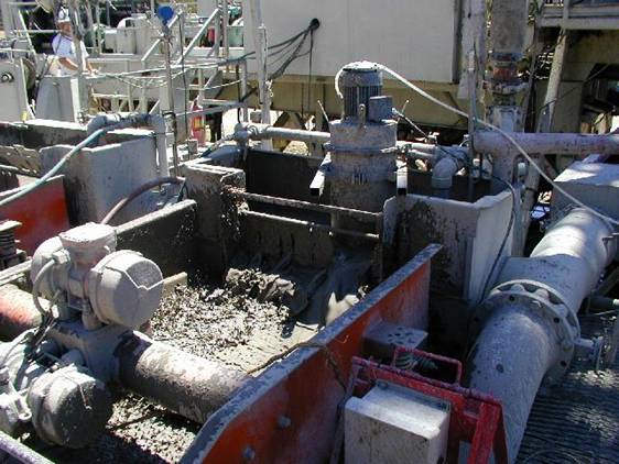 Drilling Knowledge: Salt water saturated mud