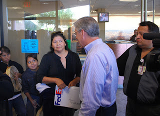 CENSORED NEWS: Arizona: Navajo Louise Benally upstages Obama's talk