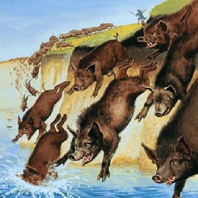 mk 5 : 1 20 jesus restores a demon possessed