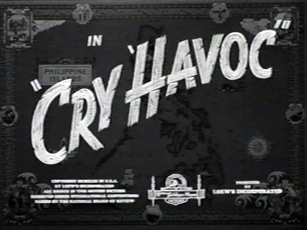 Another Old Movie Blog: Cry Havoc - 1943