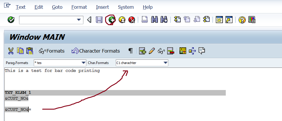 Techsap Script Creating Bar Code And Using It In Sap Script