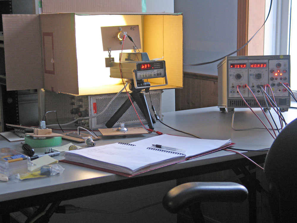 georgesworkshop: diy testing of led lamps