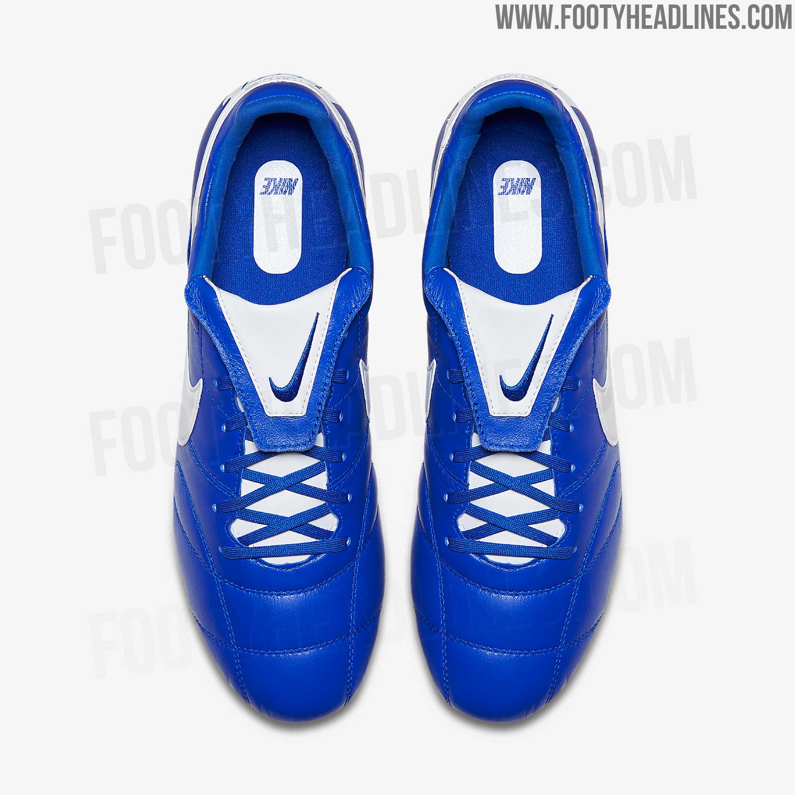 Blue / White Nike Premier II Boots Released - Footy Headlines