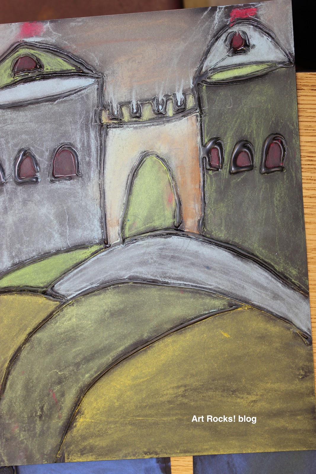 Art Rocks!: Grade 2: Pastel Castles