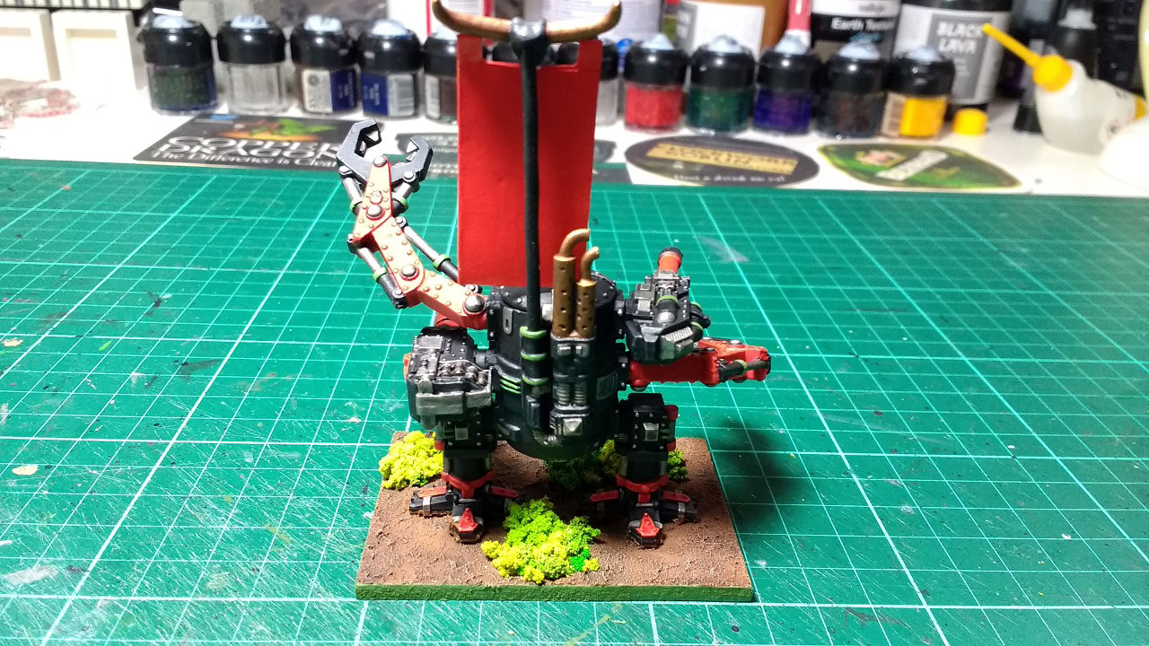 Crucium Giger's Miniatures Blog: Warhammer 40K: Ork Dreadnought