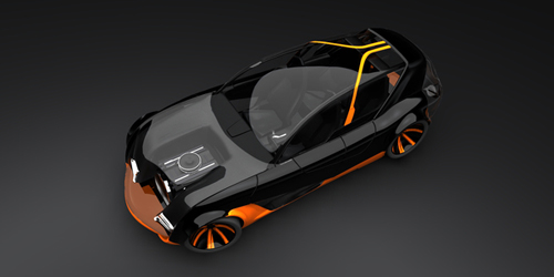 Gama Cars Consept With Polycarbonat Material