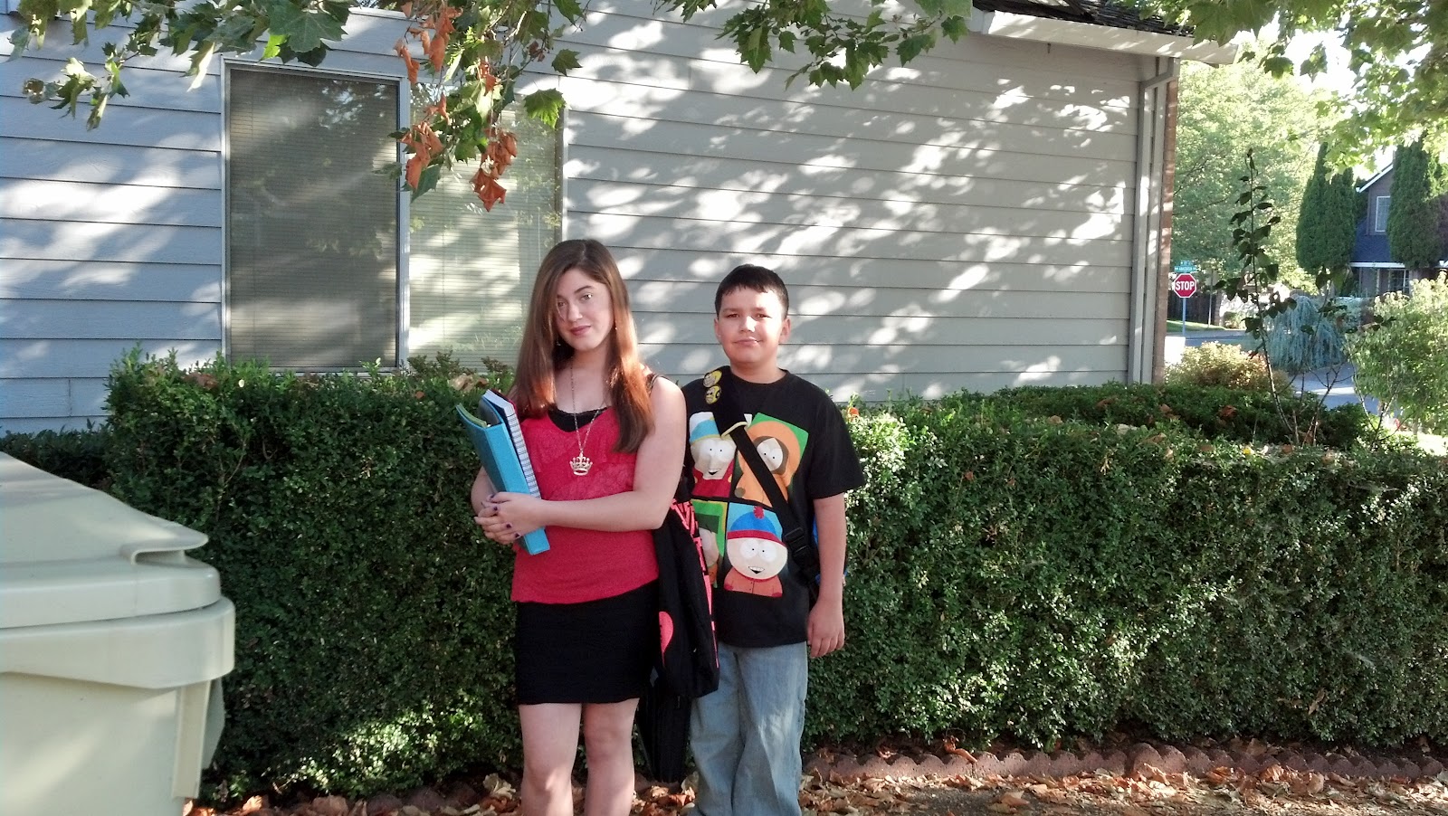 Our Happy Little Family: First Day of school