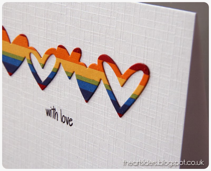 The Artsiders: Rainbow Hearts & Traditional Red