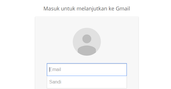 Cara Login Email di Gmail dari PC/Android