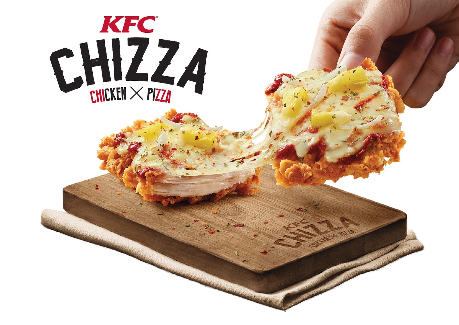 Betty's Journey: KFC CHIZZA – Best Of Chicken Meets The Best Of Pizza