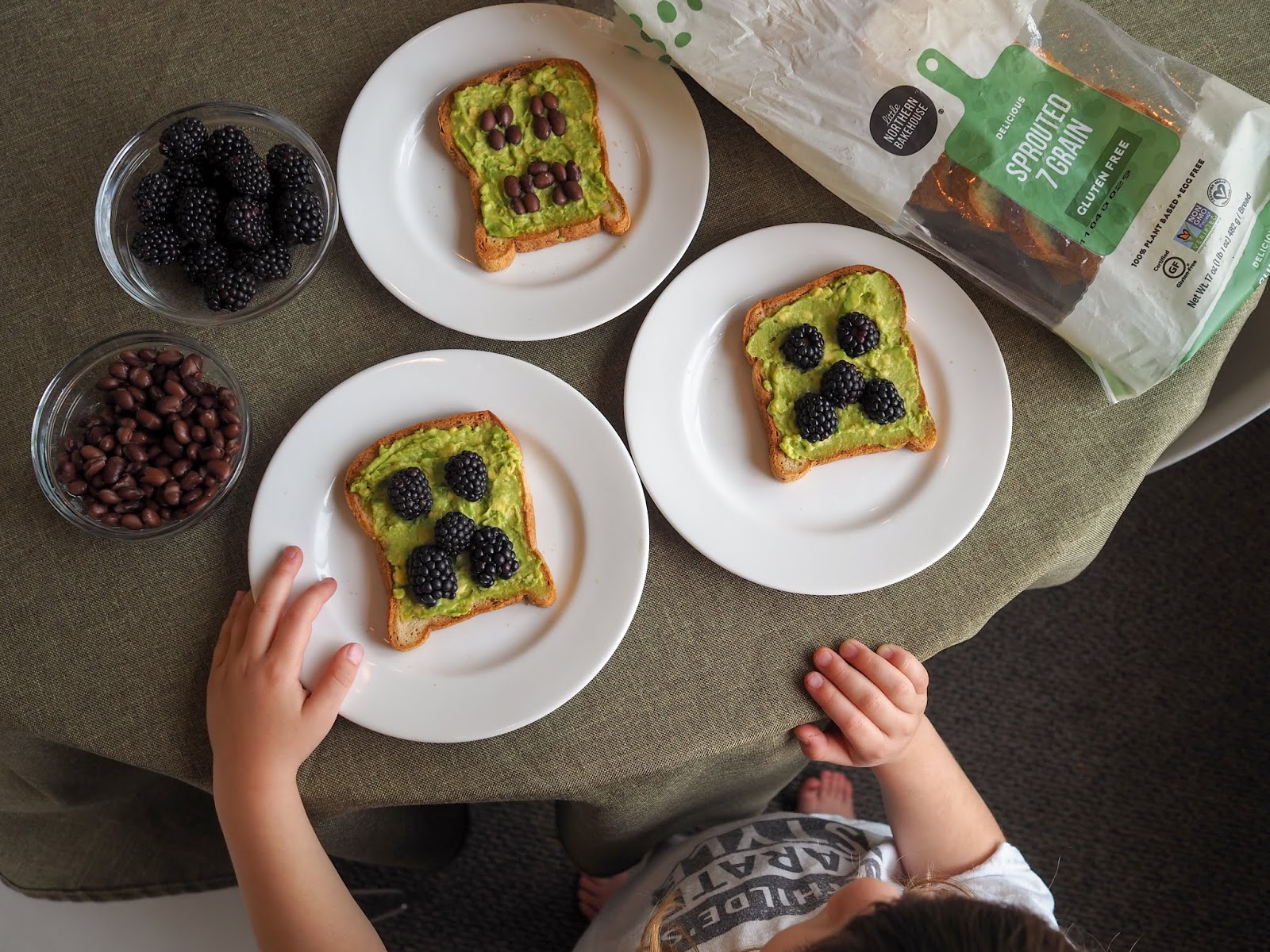 Little Hiccups: A Fun Toast Snack for Minecraft Obsessed Kids