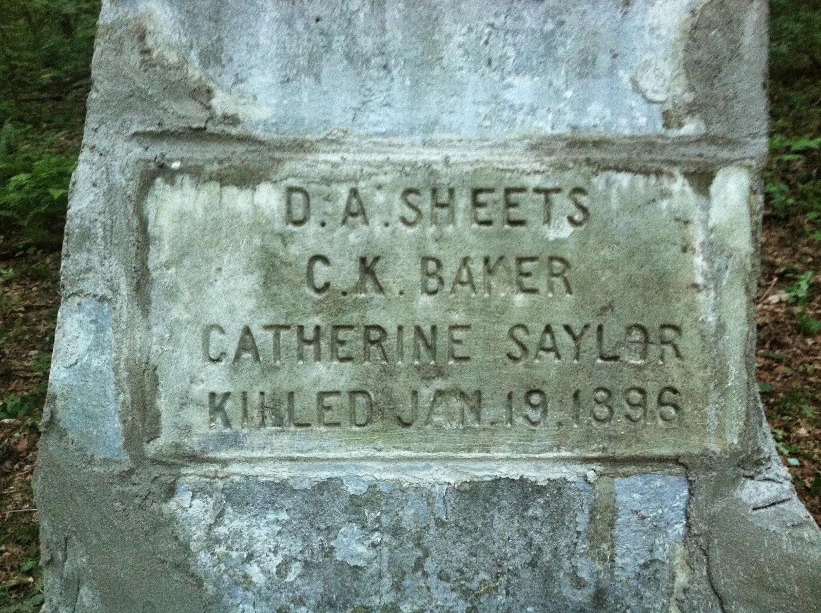 Snow and Jaggers: Roaring Run Natural Area, Forbes State Forest