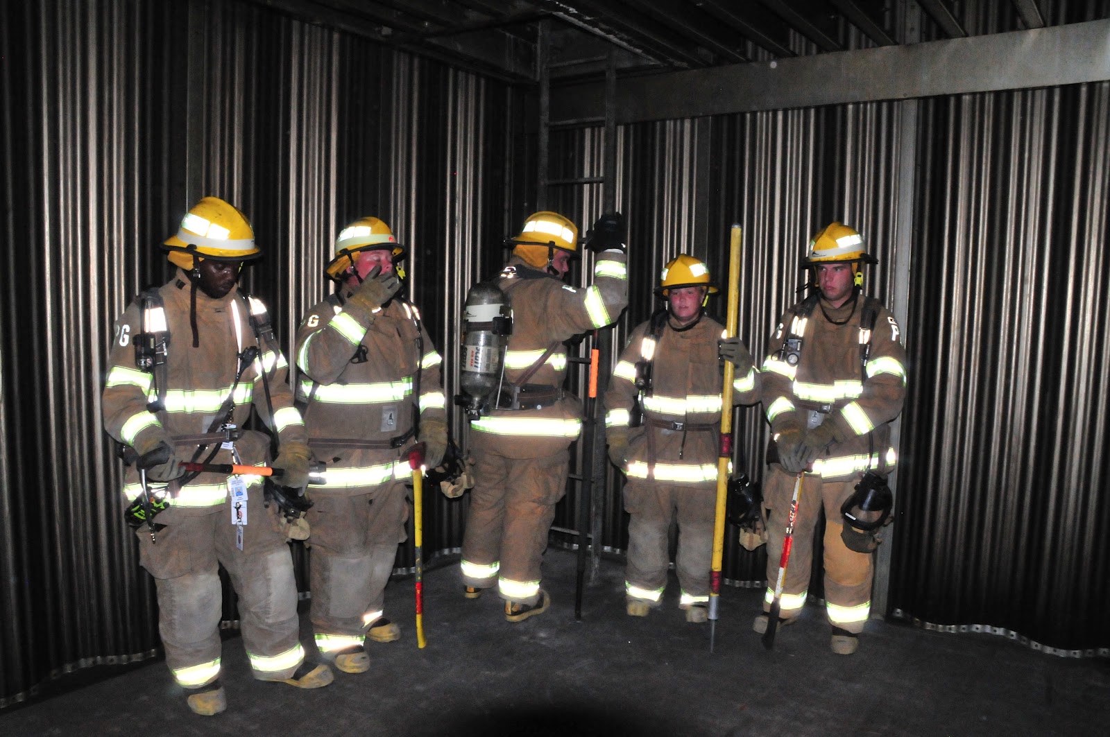 PGFD Field Tests Illuminating Safety Product